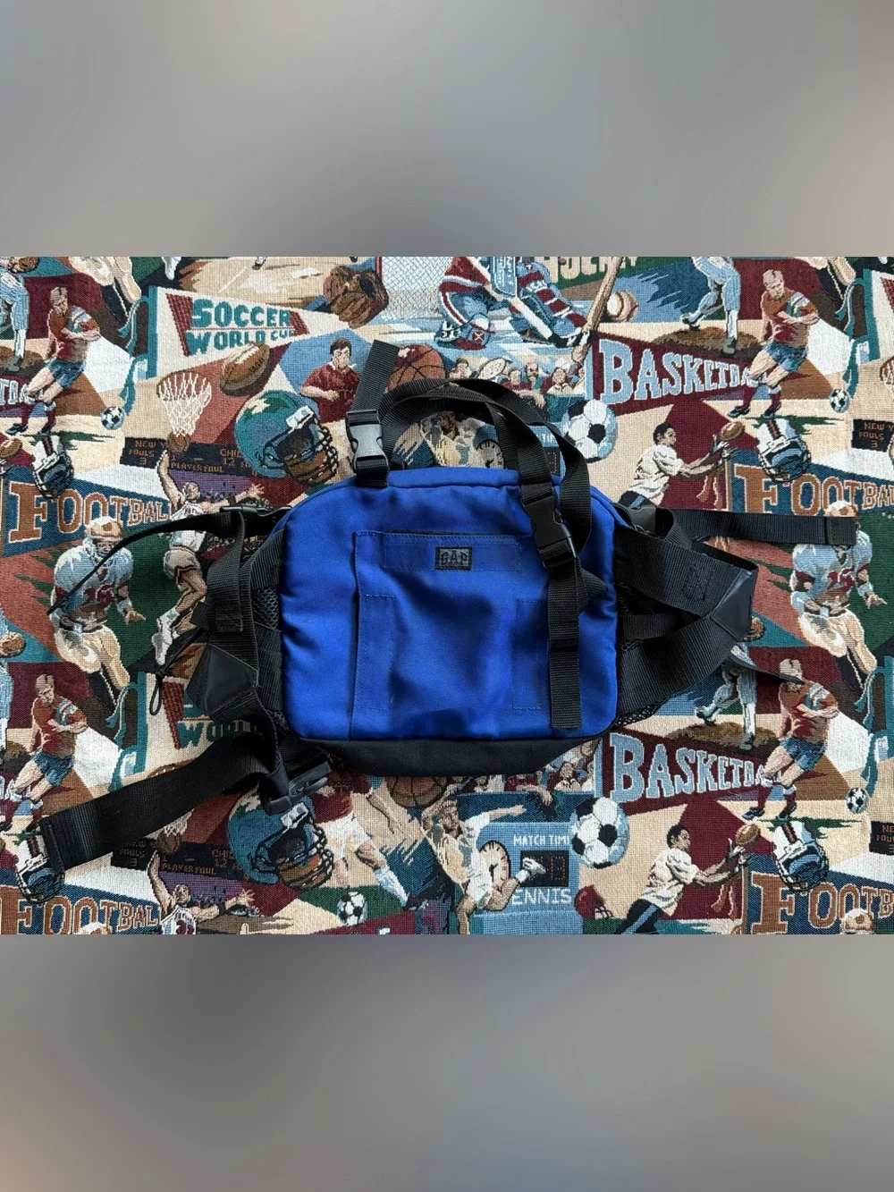 GAP | Bags | Vintage 9s Mens Gap Blue Utility Fanny Pack | Poshmark